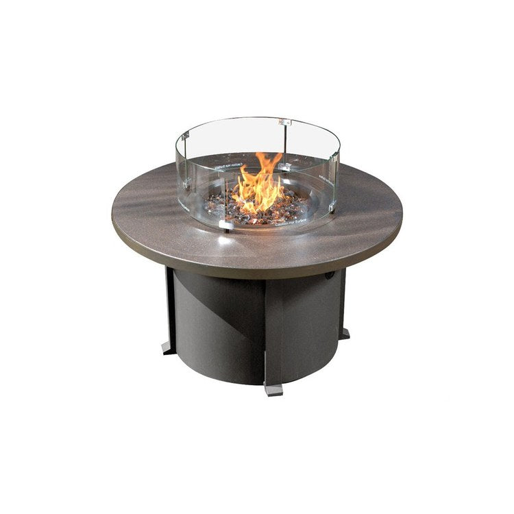 Forever Patio FP-UFIR-42RFT-BLACK/GRAY - Fire Pit Table | Riverbend Home
