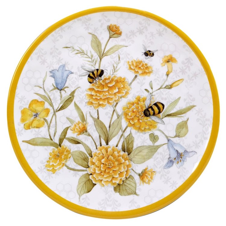 Bee Sweet Twelve-Piece Dinnerware Set | Riverbend Home