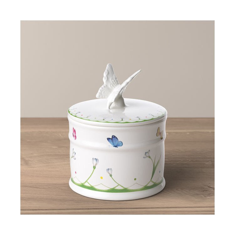 Colorful Spring Small Covered Box | Riverbend Home