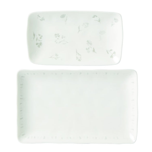 Oyster Bay Nesting Serving Platters Set of 2 | Riverbend Home