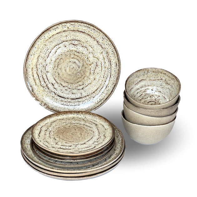 Truffle 12-Piece Dinnerware Set | Riverbend Home