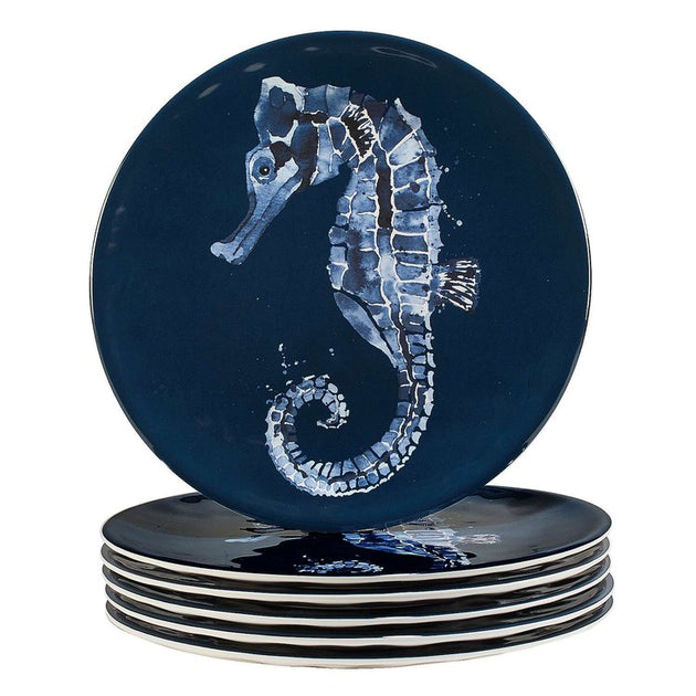 Certified International 31621SET6 - Sea Life Salad Plate Set ...