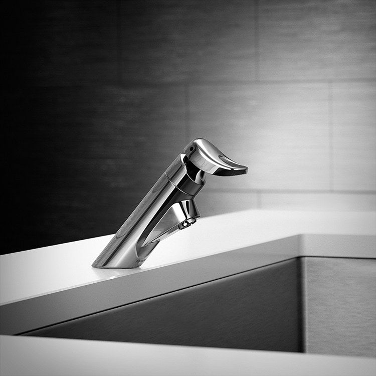 M-Press Metering Single Handle Bathroom Faucet | Riverbend Home
