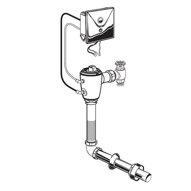 American Standard 606B261.007 - Selectronic Flushometer Valve ...
