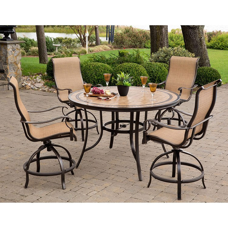 Monaco Five-Piece High-Dining Bar Set | Riverbend Home