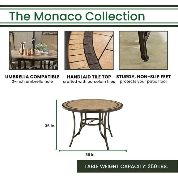 Monaco Five-Piece High-Dining Bar Set | Riverbend Home