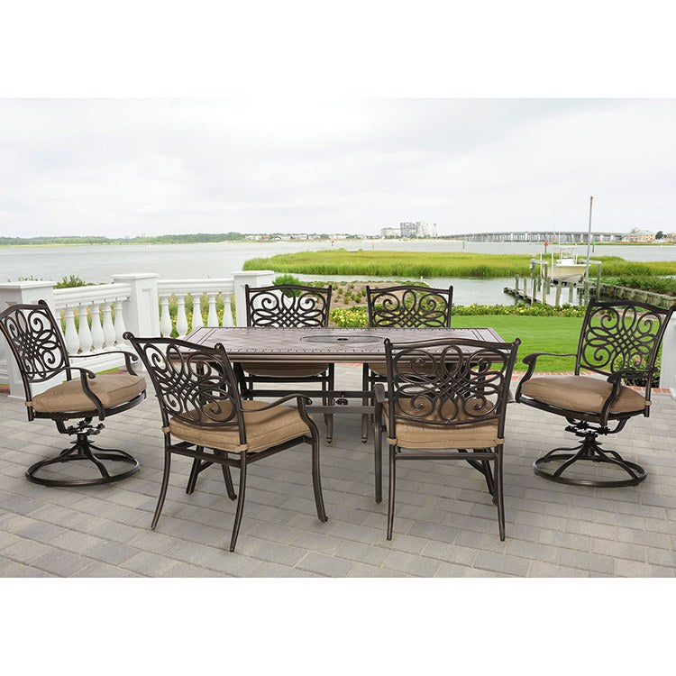 Monaco Seven-Piece Dining Set | Riverbend Home