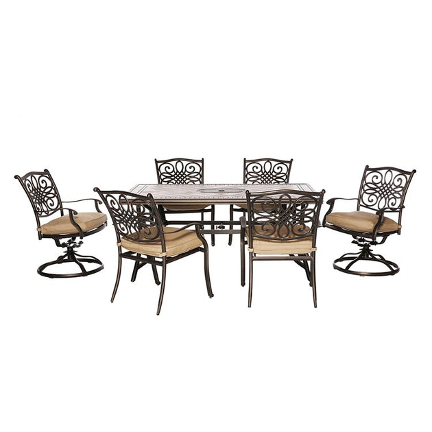 Monaco Seven-Piece Dining Set | Riverbend Home