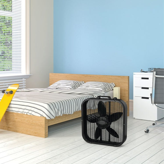 Decor Colors 20" Three-Speed Box Fan | Riverbend Home