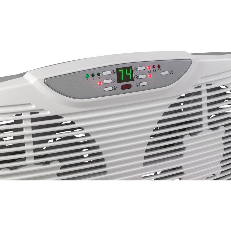 Electrically Reversible Twin Window Fan with Remote Control | Riverbend ...