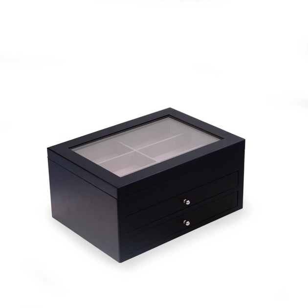 Bey-Berk BB743BLK - Kelly Storage Box | Riverbend Home