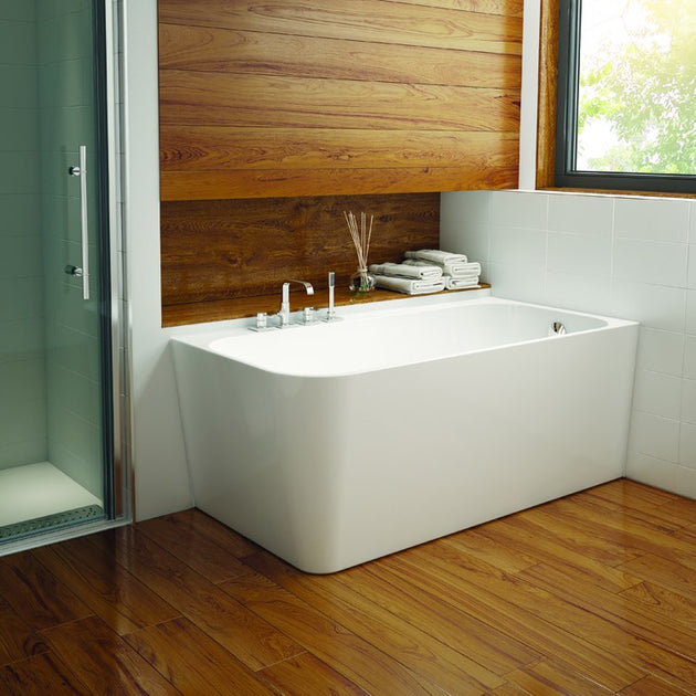 Kapelle 59" x 29.5" x 24" Right-Hand Corner Style Tub | Riverbend Home
