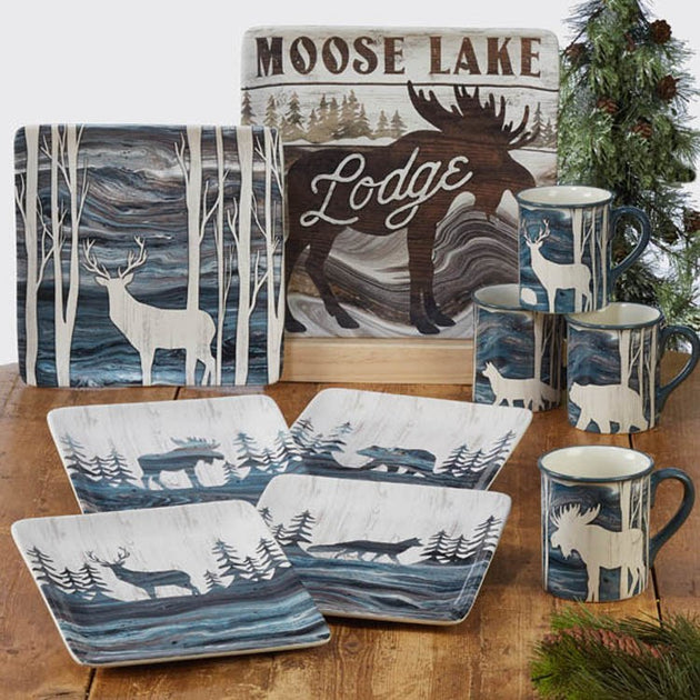 Certified International 12557SET4 - Fluidity Lodge Mug Set | Riverbend Home