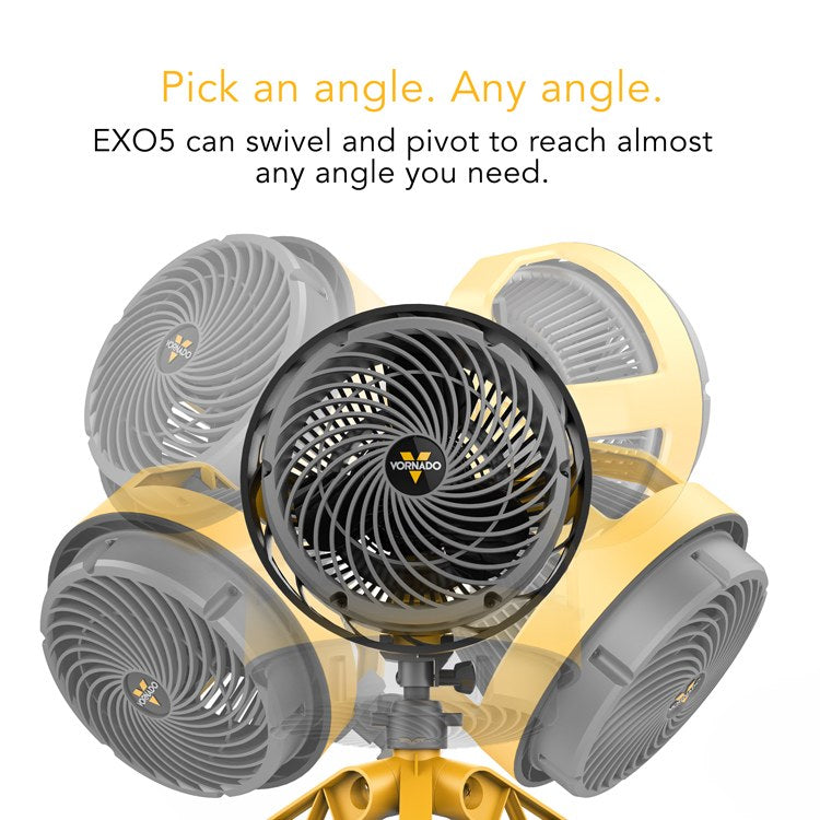 EXO5 Heavy Duty Air Circulator Shop Fan | Riverbend Home