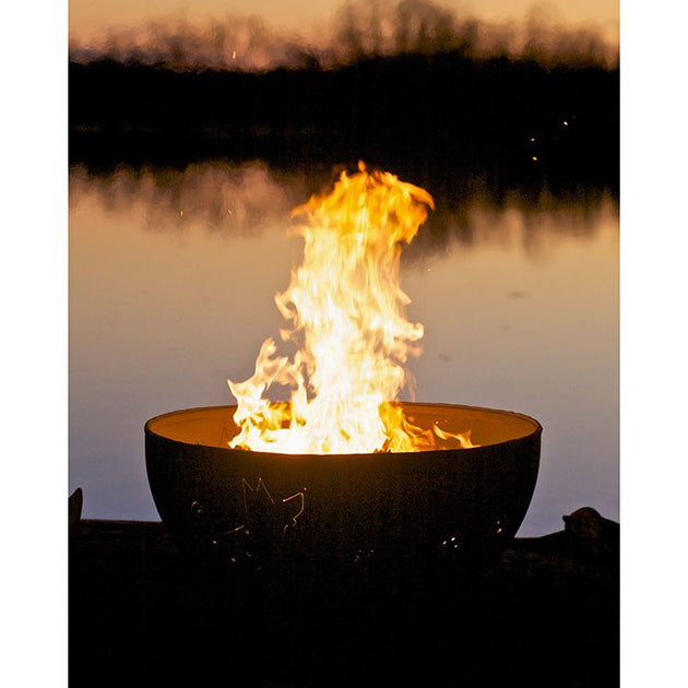 Firepit Art FDOG - Funky Dog Fire Pit - Riverbend Home