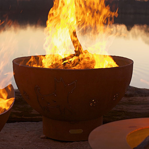 Firepit Art FDOG - Funky Dog Fire Pit - Riverbend Home