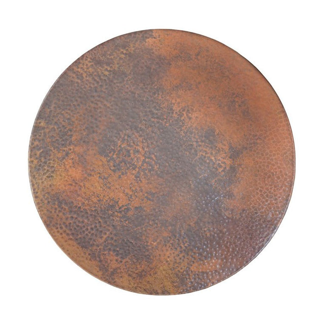 30" Copper Lazy Susan in Tempered | Riverbend Home